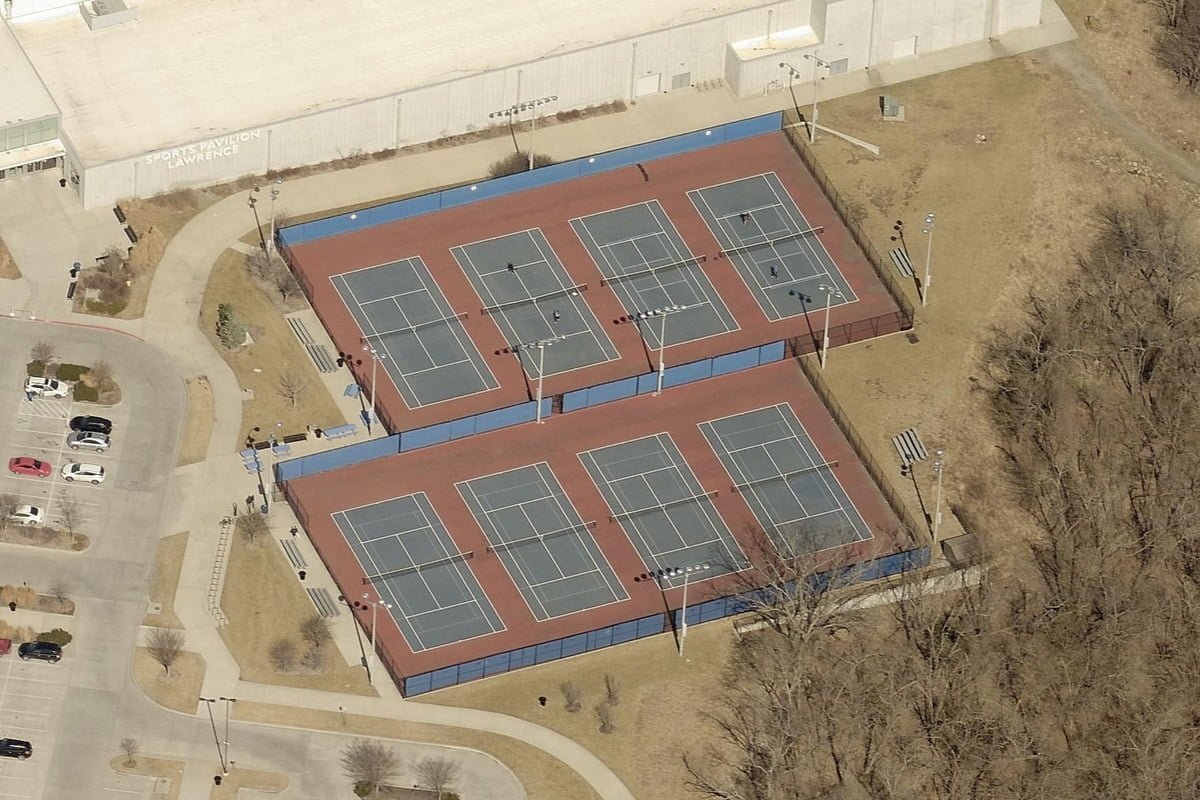 Sports Pavilion At Rock Chalk Park Pickleball In Lawrence, Kansas ...