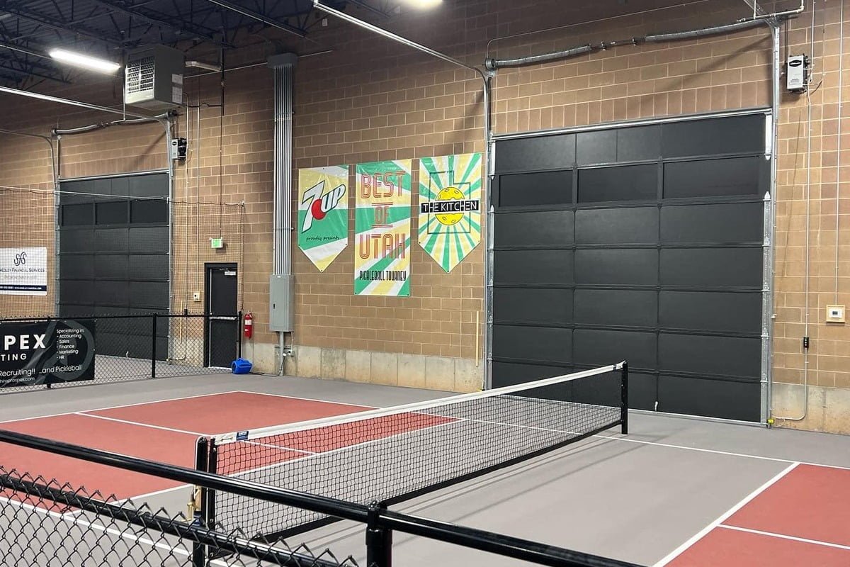 The Kitchen Indoor Pickleball Courts KAYSVILLE Pickleball In Kaysville ...